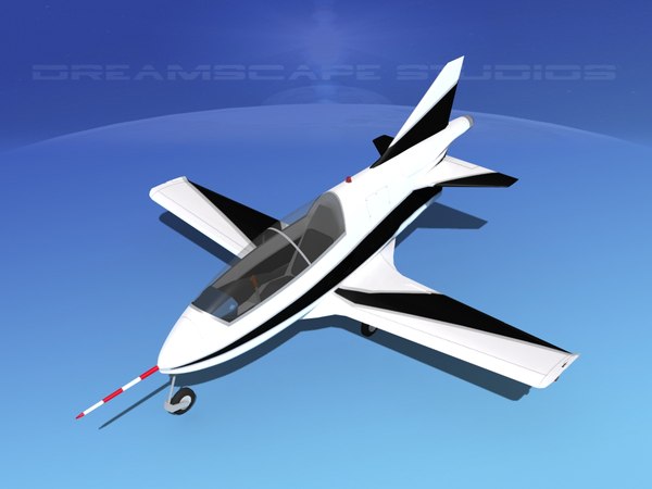 plane bd-5 bede bd-5j 3d dxf