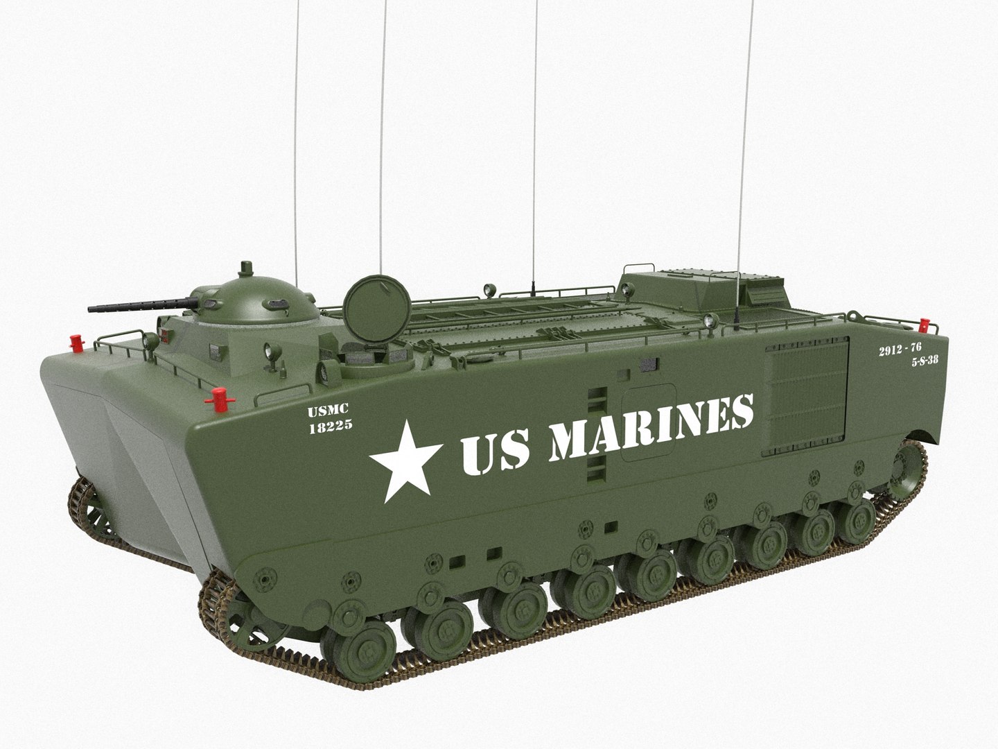 3D Vehicle Lvtp-5 Model - TurboSquid 1455822