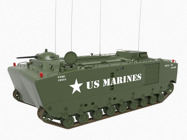 LVTP-5 US MARINE 3D-Modell - TurboSquid 1455822