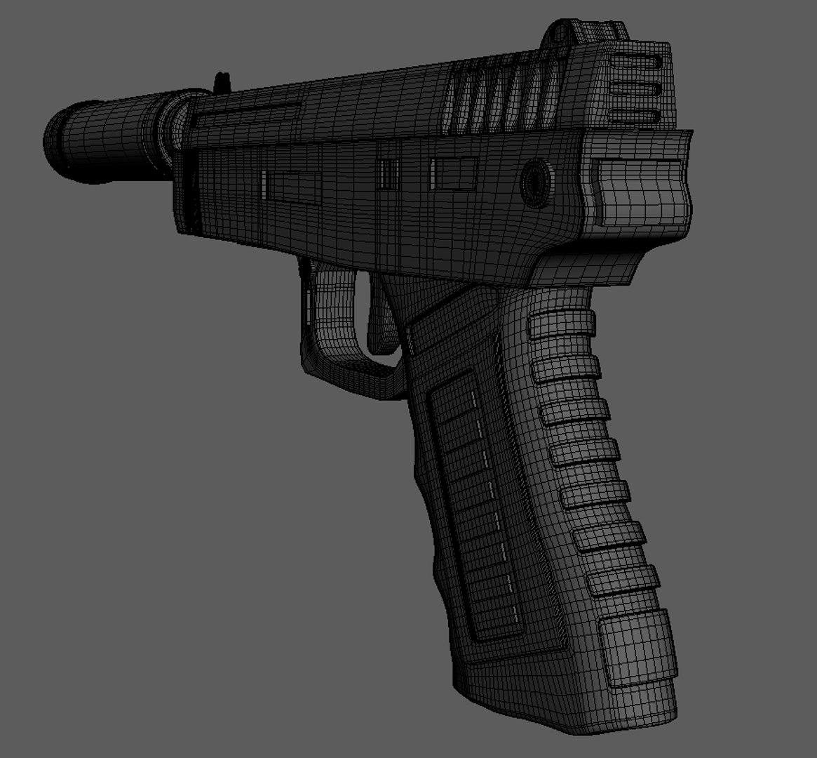3d Model Gun