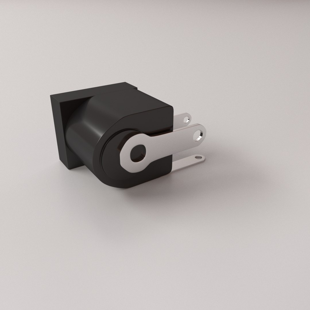 3D Dc Jack Model - TurboSquid 1212730