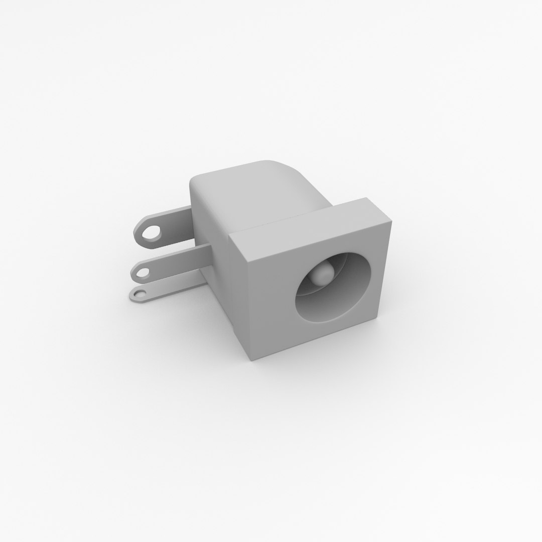 3D Dc Jack Model - TurboSquid 1212730
