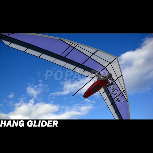 3d model asw 20 glider
