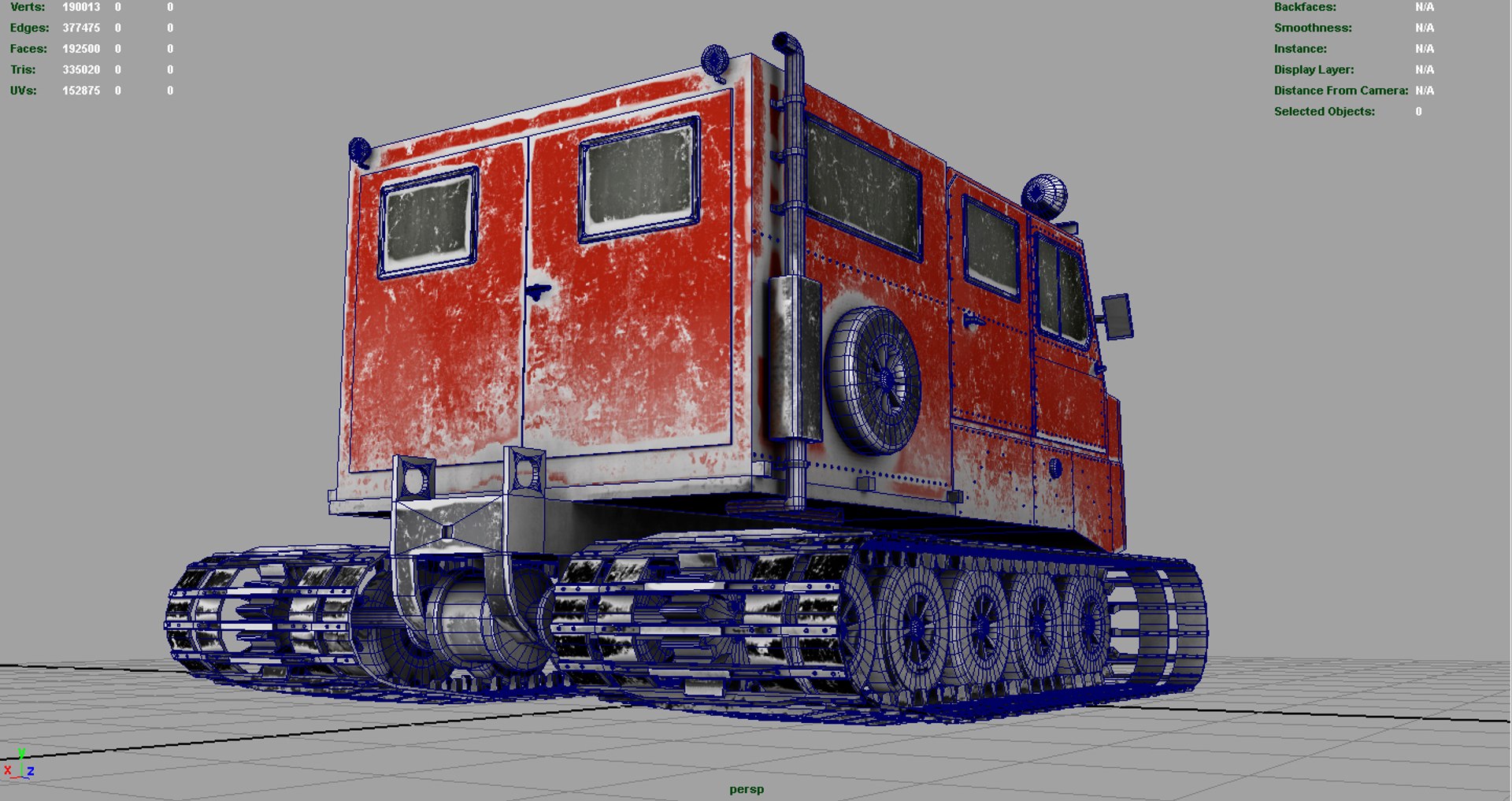 3D Snowcat Track - TurboSquid 1347789
