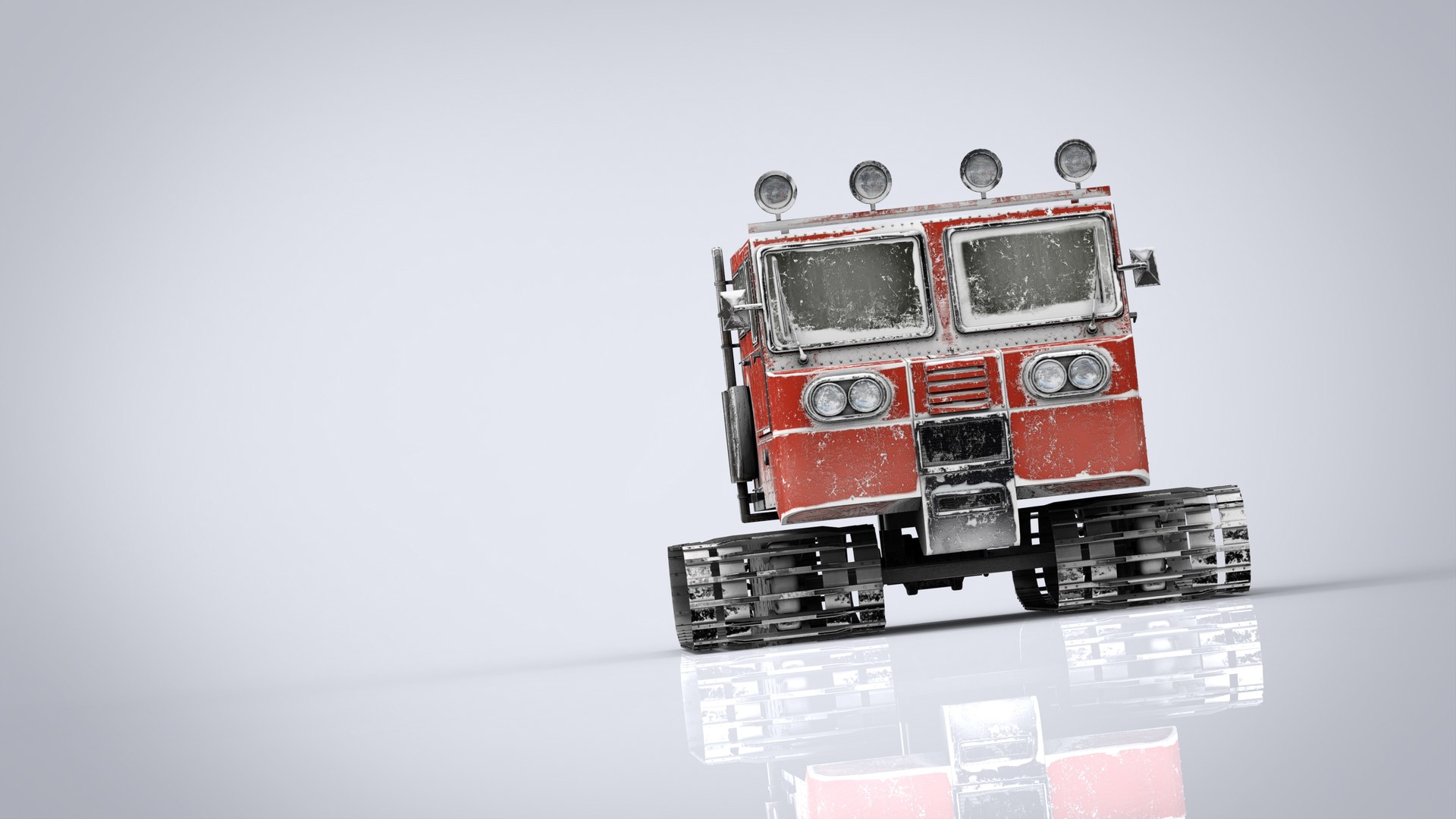 3D Snowcat Track - TurboSquid 1347789