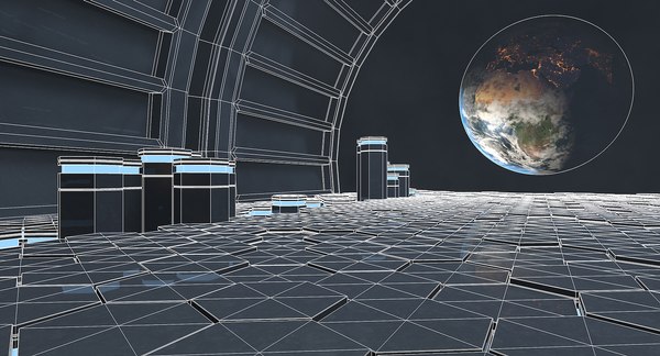 3D concepts alien space station interior - TurboSquid 1381710