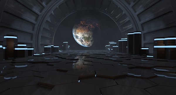 3D concepts alien space station interior - TurboSquid 1381710