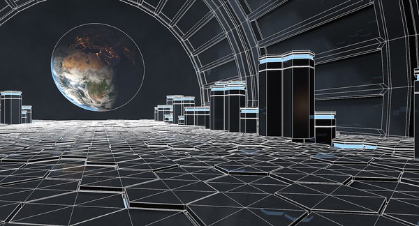 3D concepts alien space station interior - TurboSquid 1381710