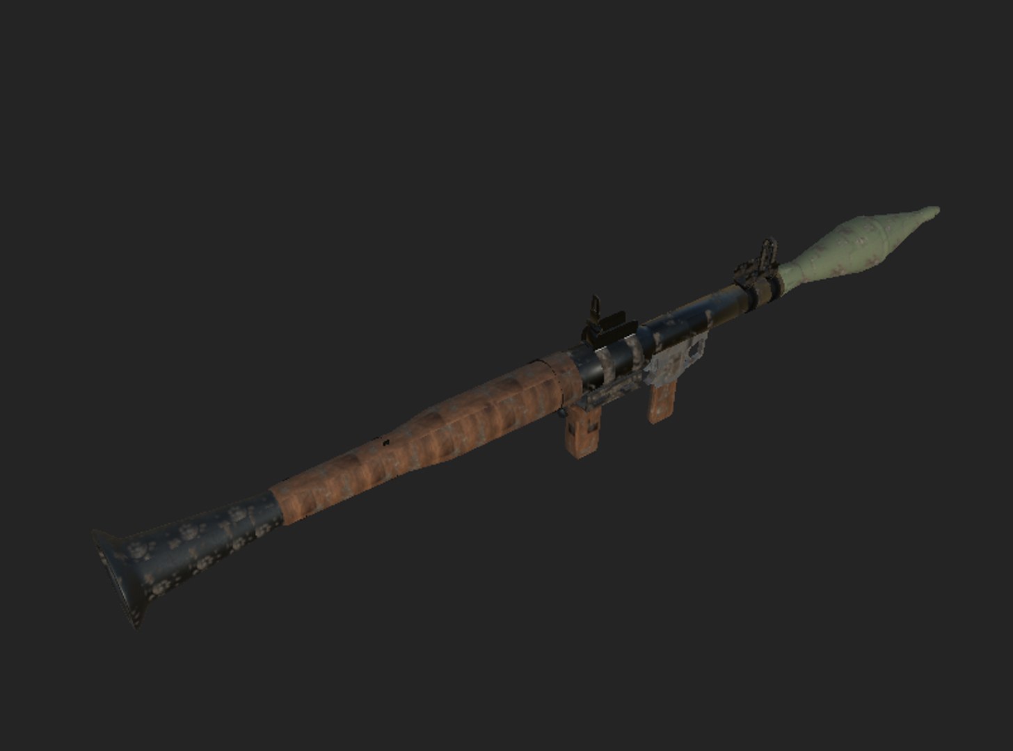 3D Rpg-7 Modeled - TurboSquid 1541355