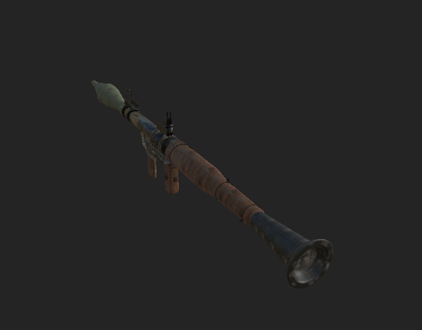 3D Rpg-7 Modeled - TurboSquid 1541355