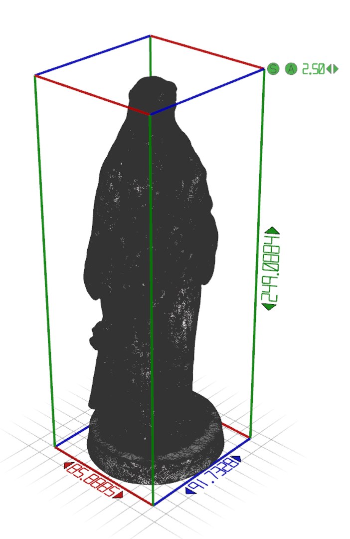 3d Model Lady Statue