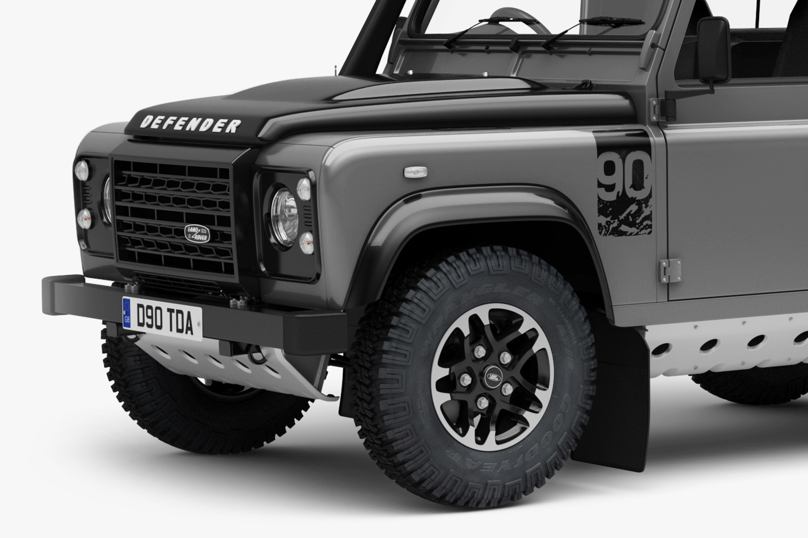 3D land rover defender 90 - TurboSquid 1325844