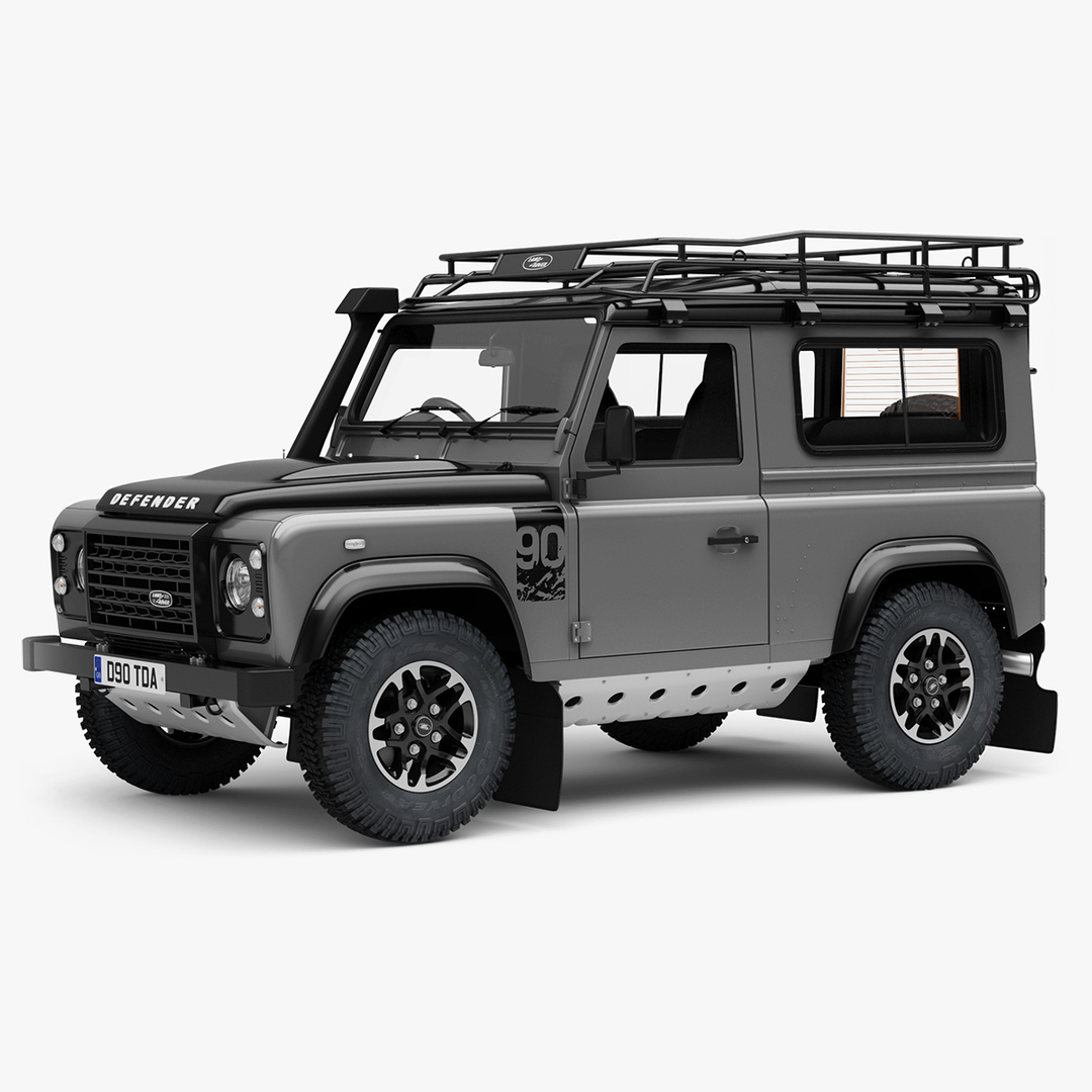 3D land rover defender 90 - TurboSquid 1325844