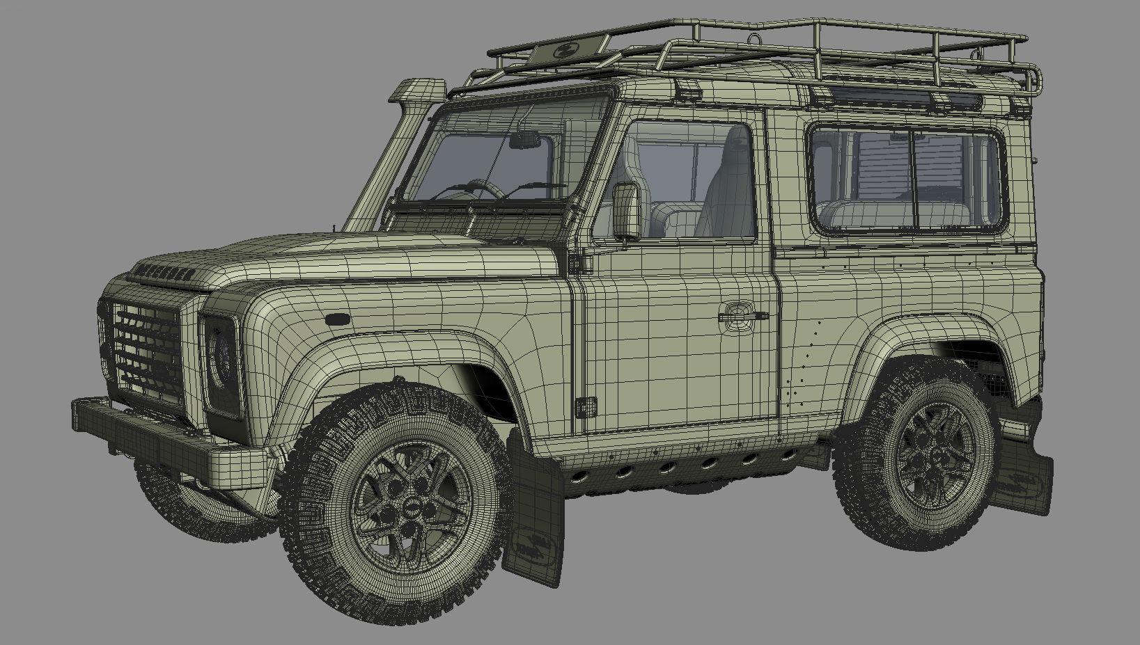 3D land rover defender 90 - TurboSquid 1325844