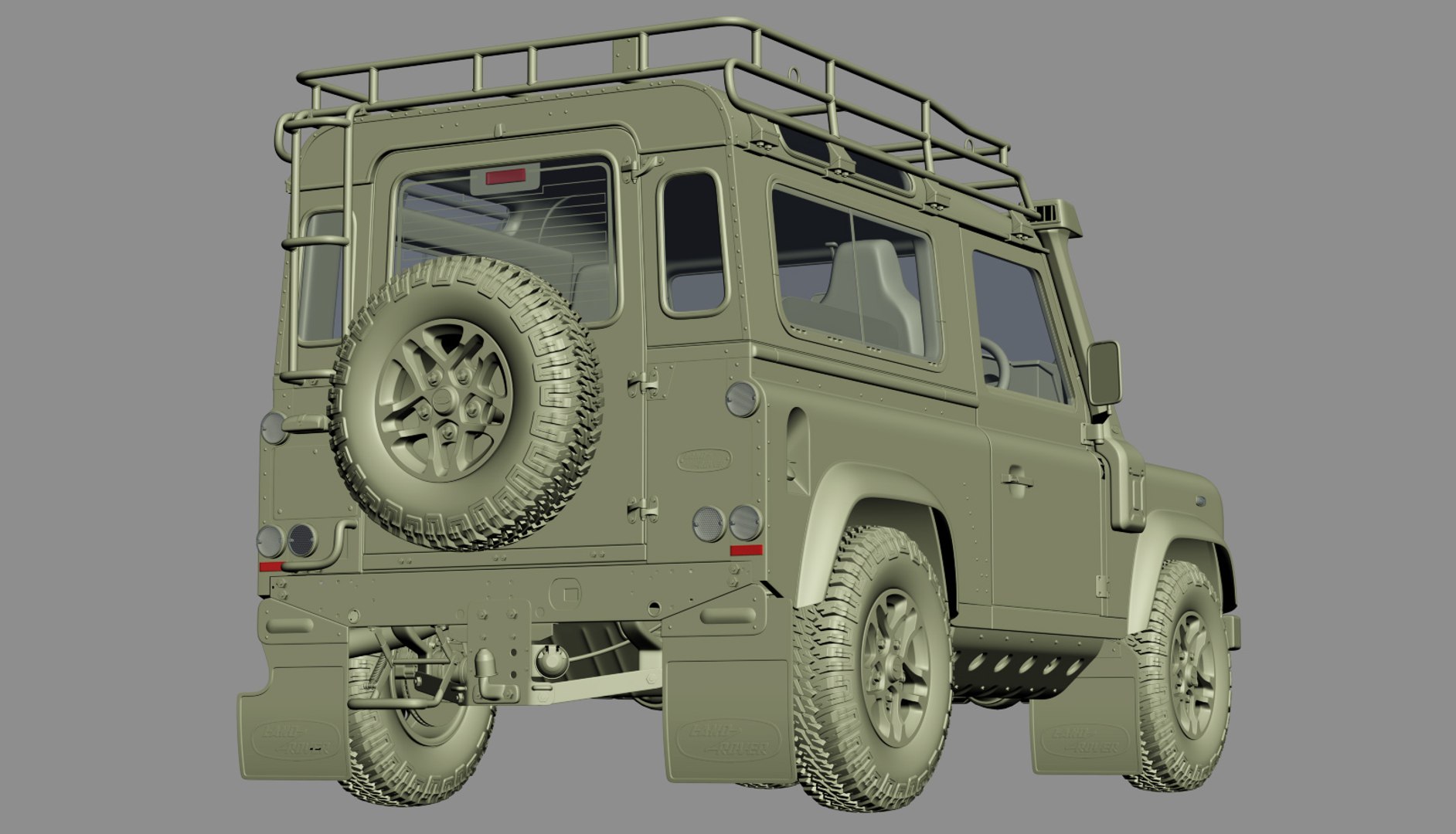 3D Land Rover Defender 90 - TurboSquid 1325844