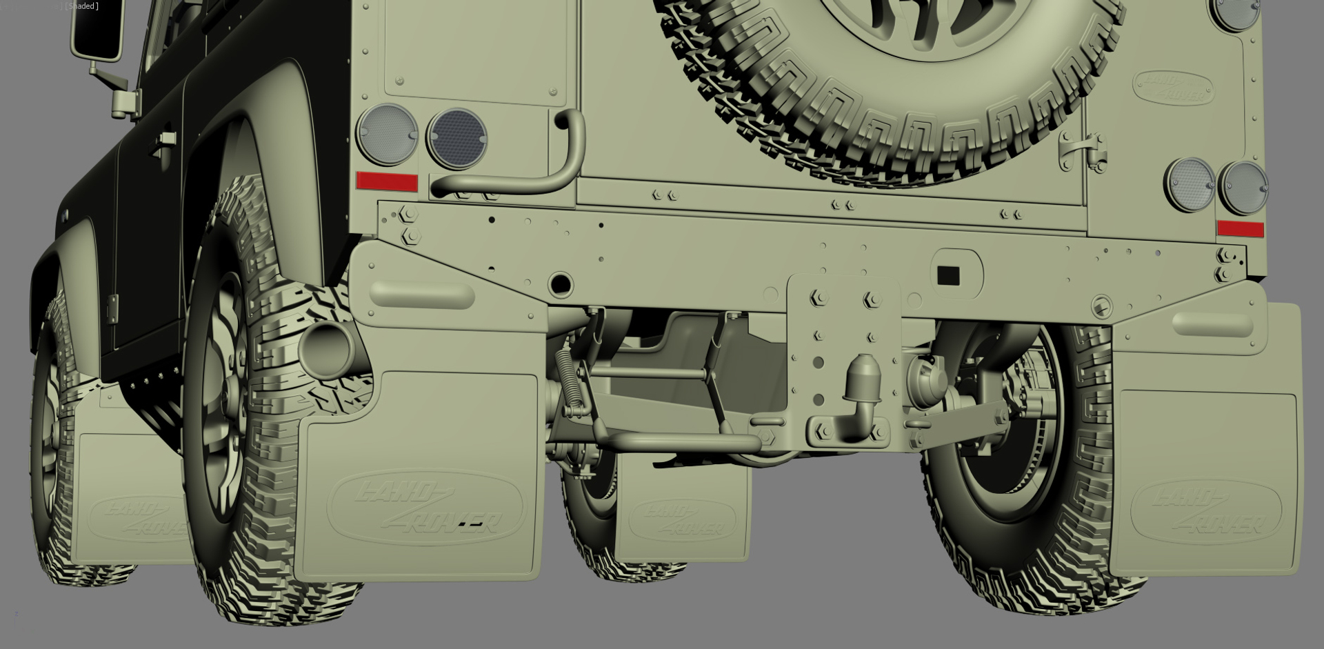 3D land rover defender 90 - TurboSquid 1325844