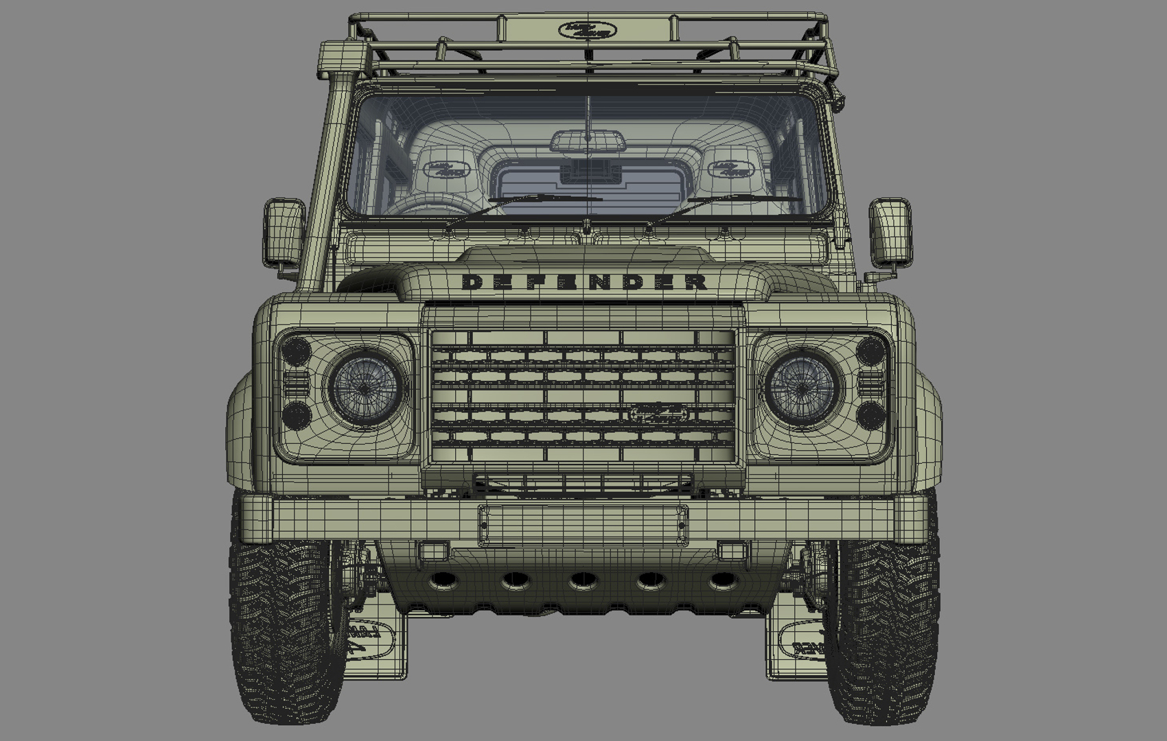 3D land rover defender 90 - TurboSquid 1325844