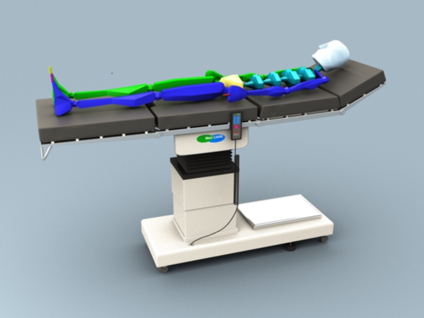 max adjustable operation table