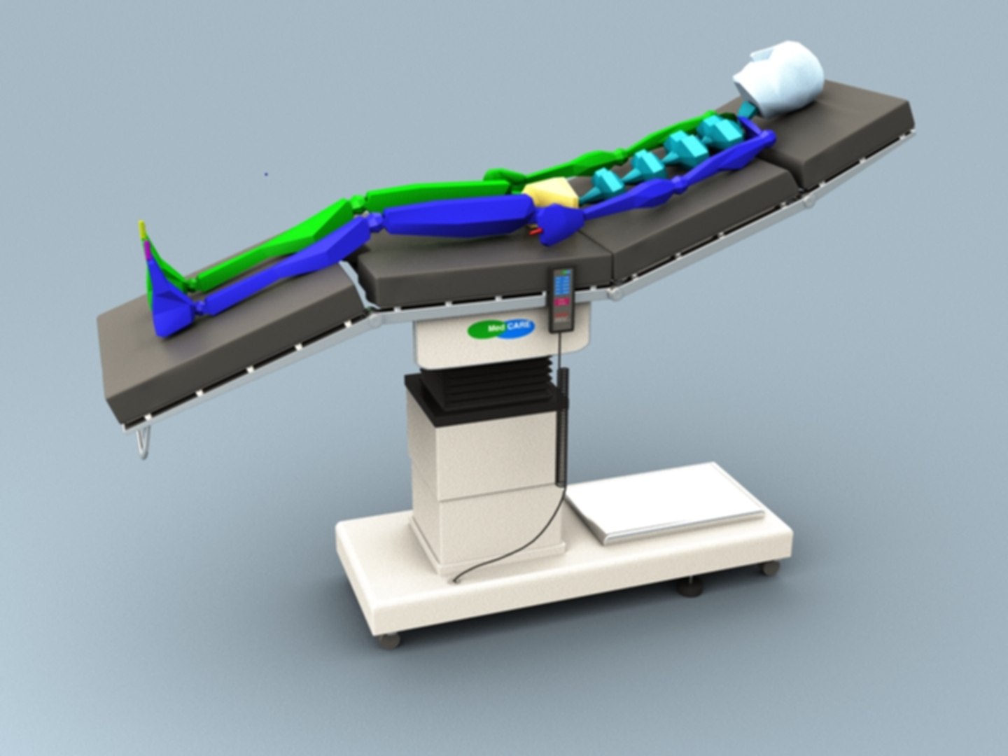 max adjustable operation table
