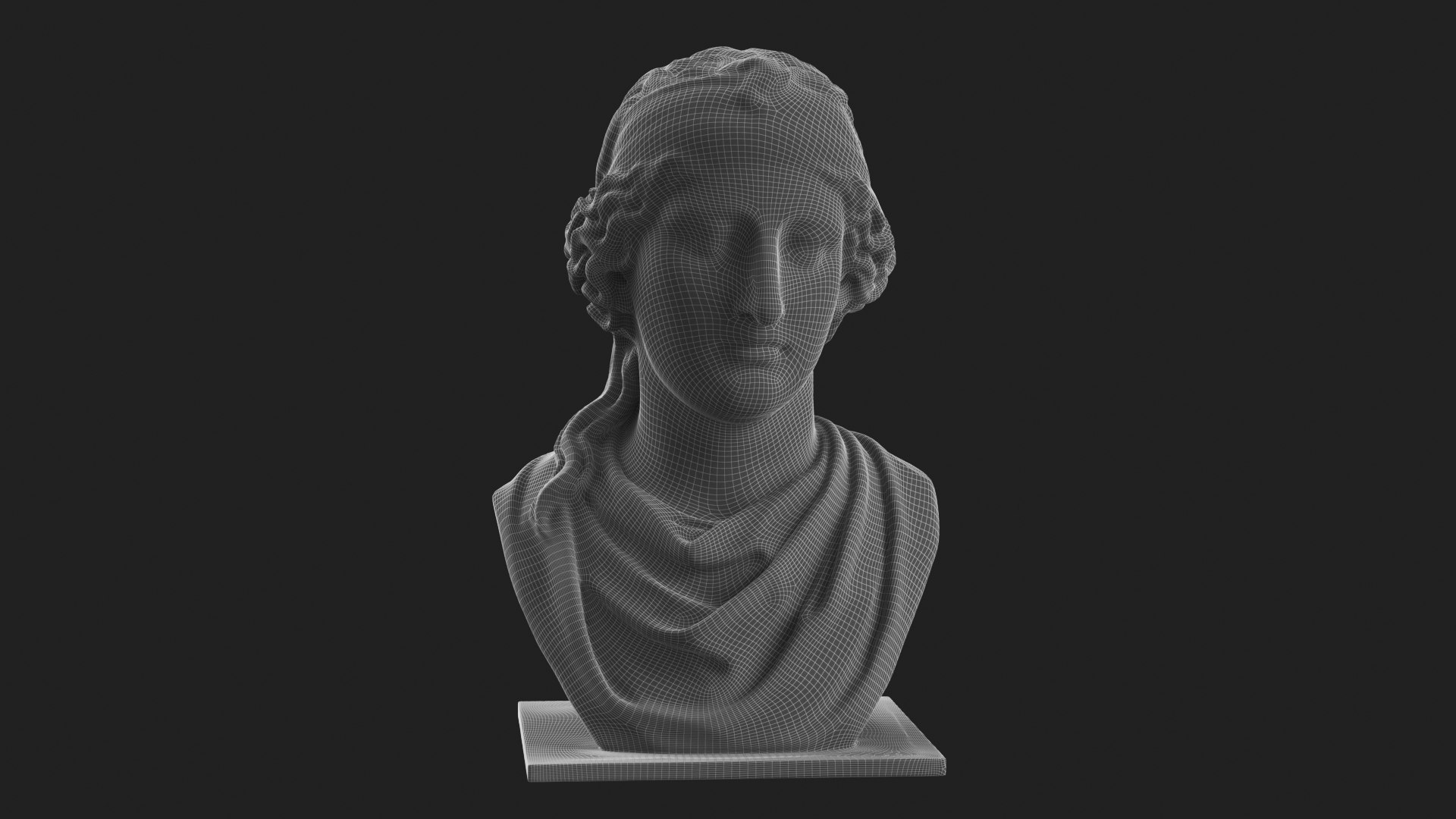 Sculpture Bust Aphrodite 3D Model - TurboSquid 1569588