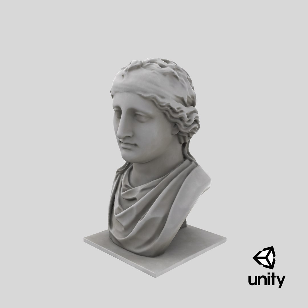 Sculpture Bust Aphrodite 3D Model - TurboSquid 1569588