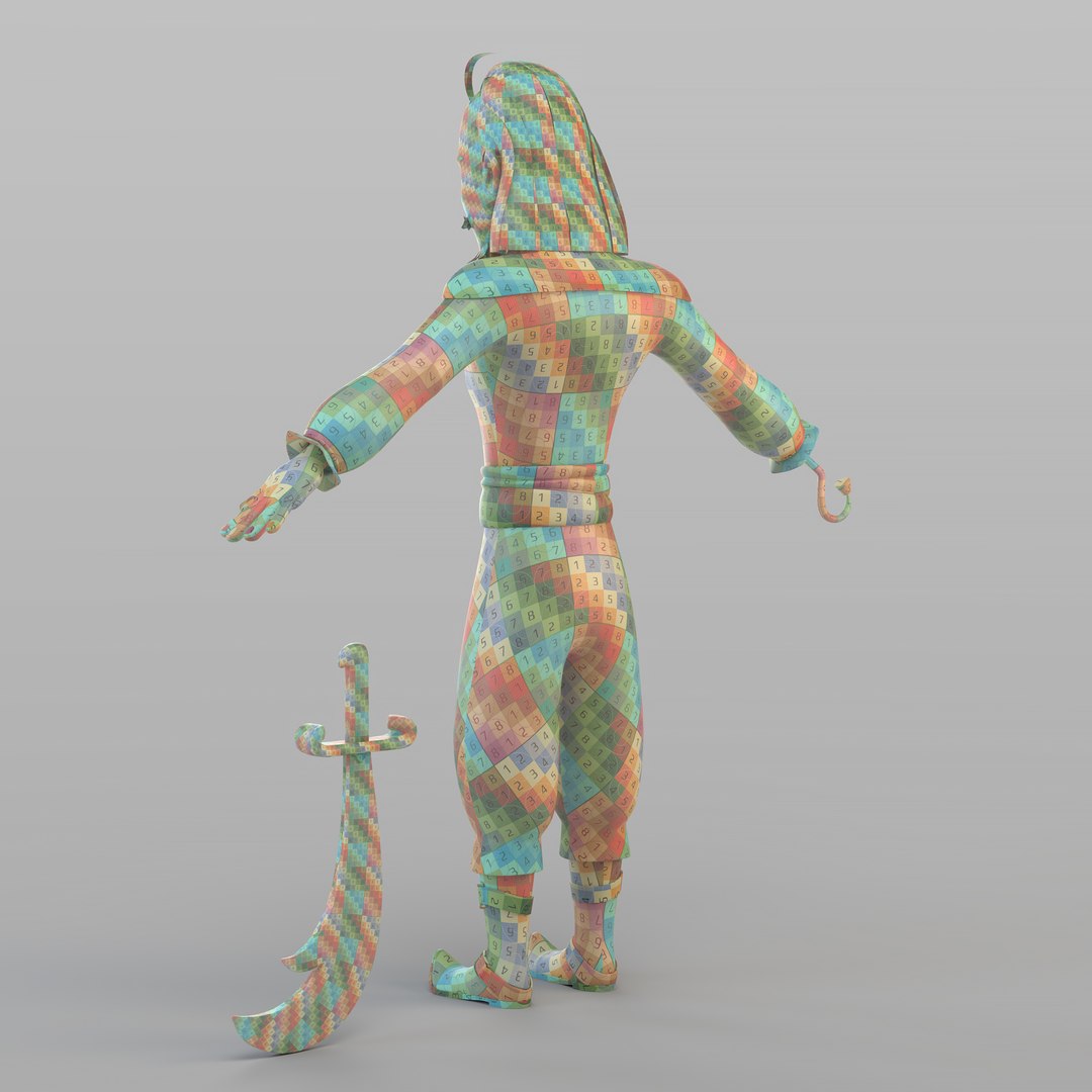 Captain Pirate 3D Model - TurboSquid 1616206