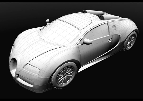 Bugatti car 3D model - TurboSquid 1661745
