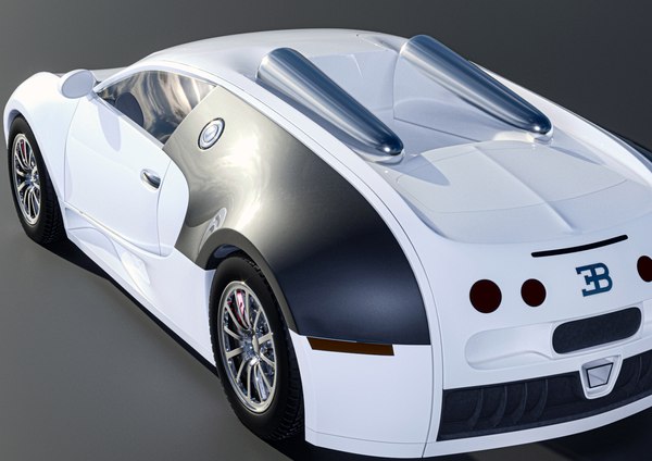 Bugatti car 3D model - TurboSquid 1661745