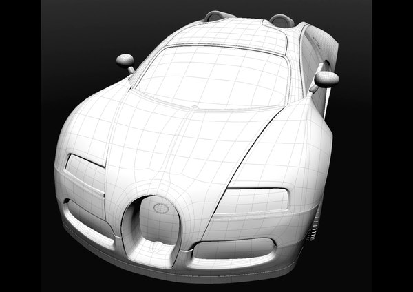 Bugatti car 3D model - TurboSquid 1661745
