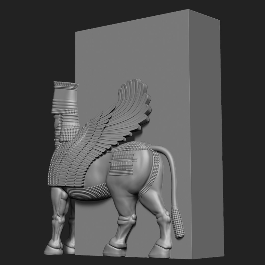 Persepolis statue model - TurboSquid 1333952