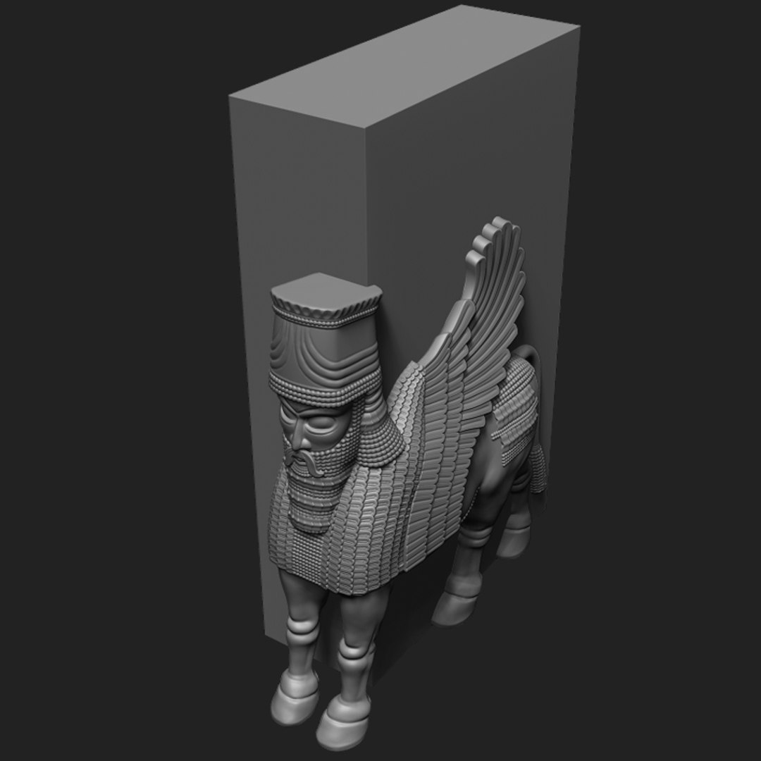 Persepolis statue model - TurboSquid 1333952