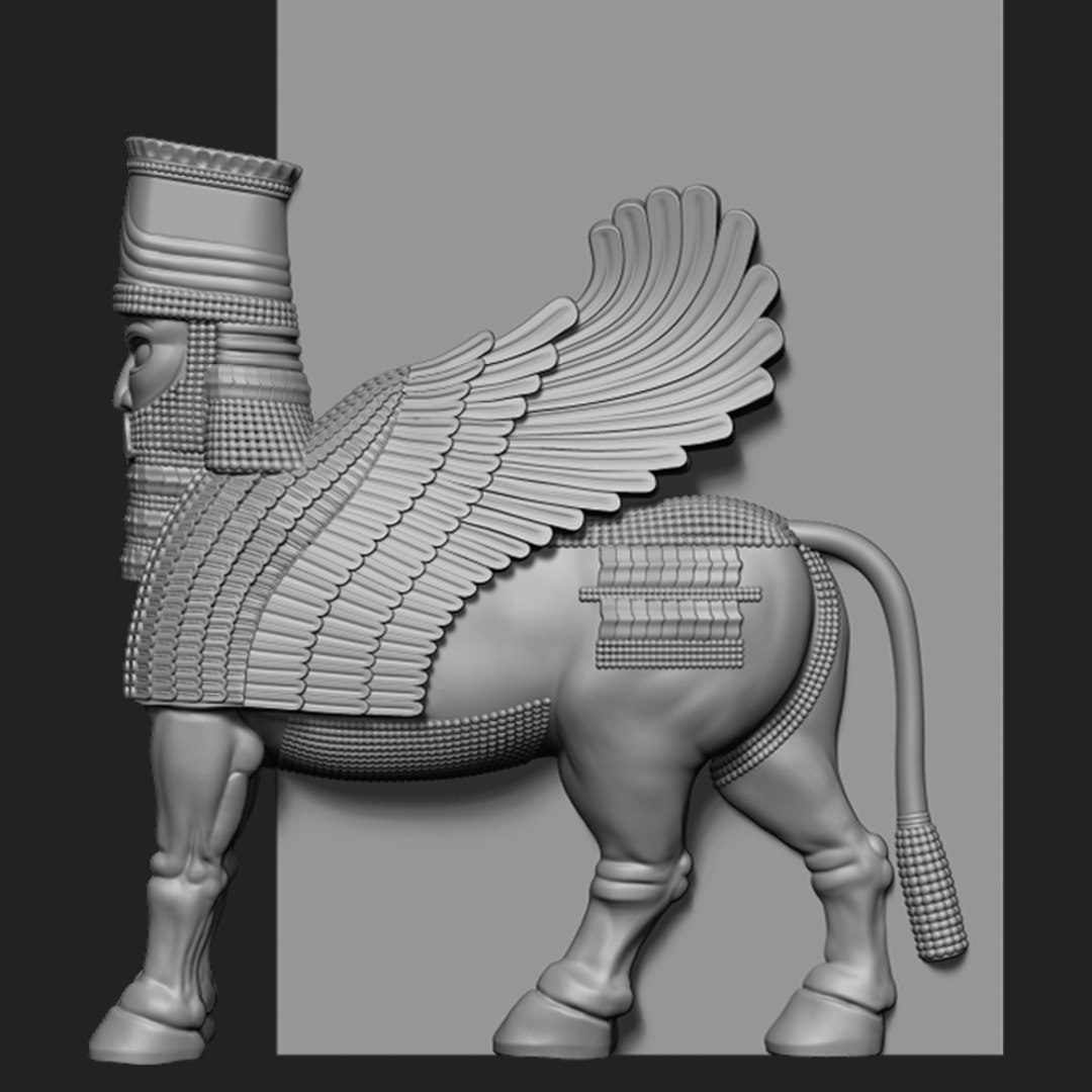 Persepolis statue model - TurboSquid 1333952