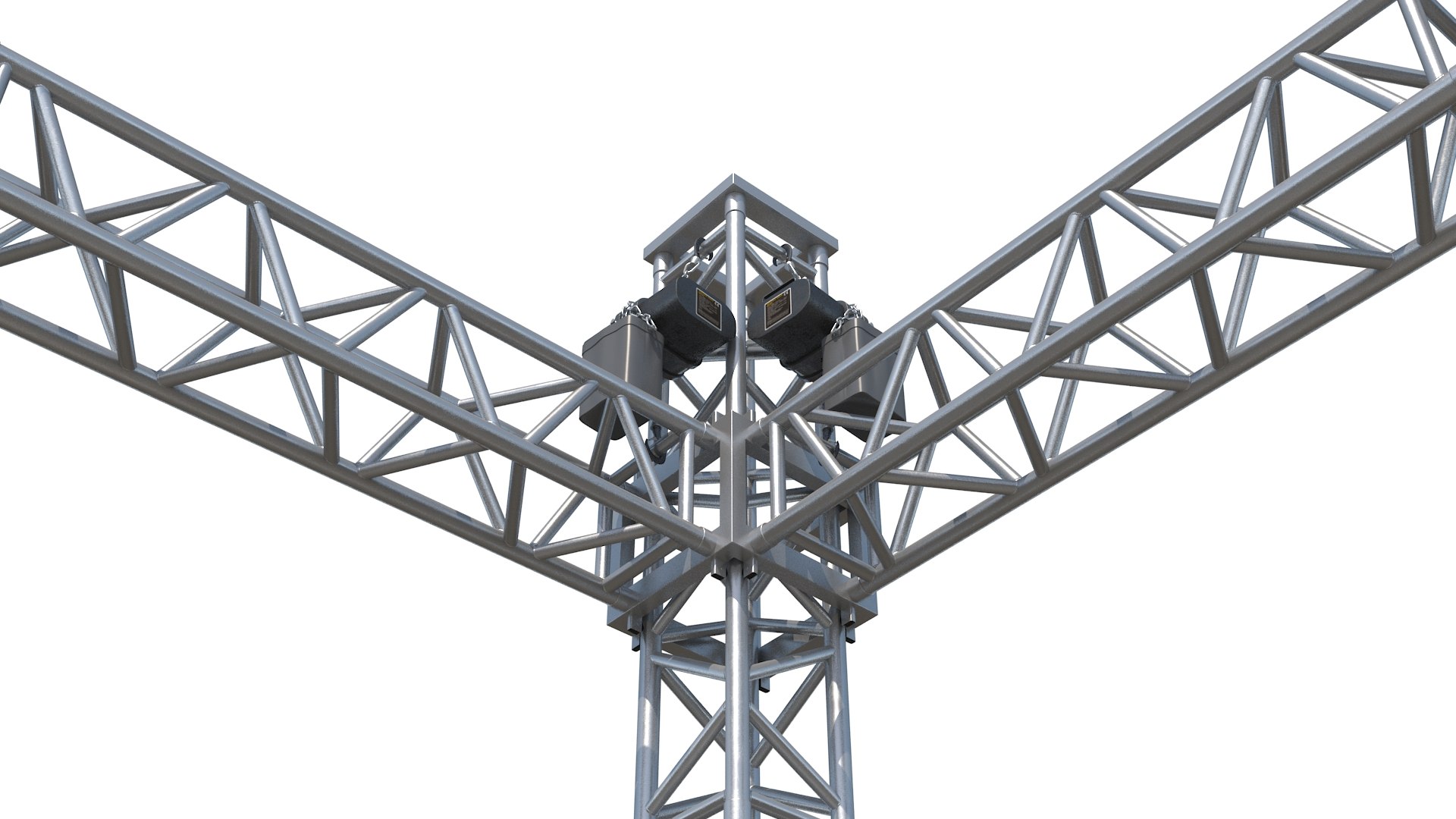 Truss Structure 3D Model - TurboSquid 1498338
