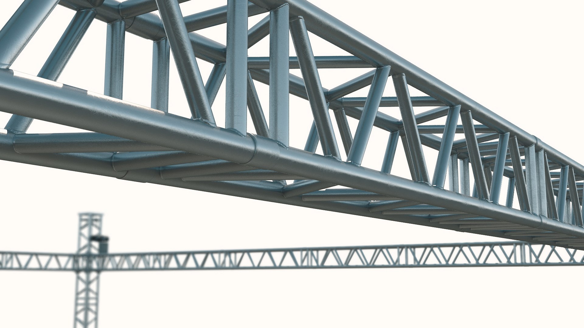 Truss Structure 3D Model - TurboSquid 1498338