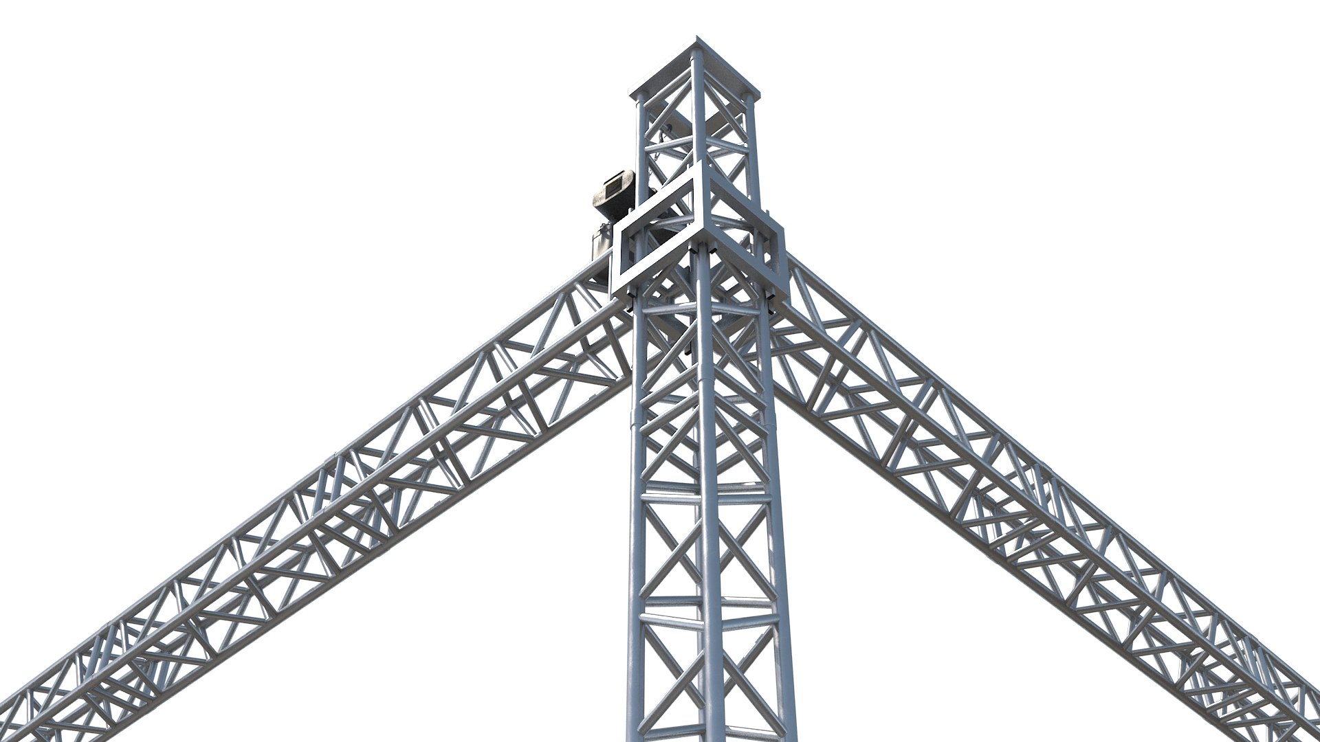 Truss Structure 3D Model - TurboSquid 1498338