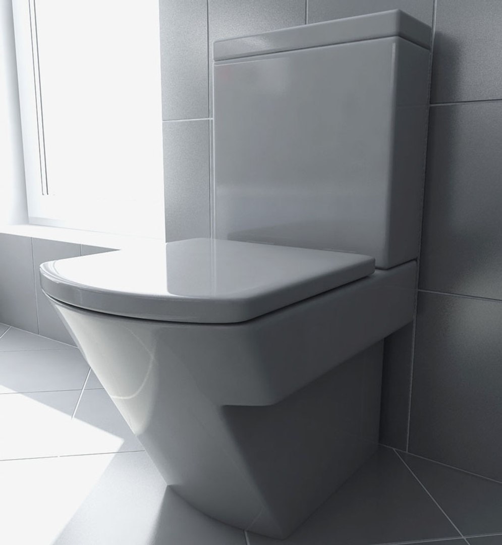 Roca Hall Toilet Bidet 3d Model