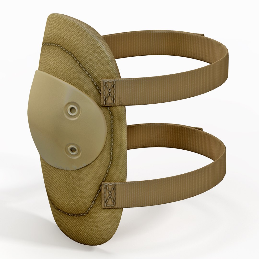 3d Model Military Elbow Pads