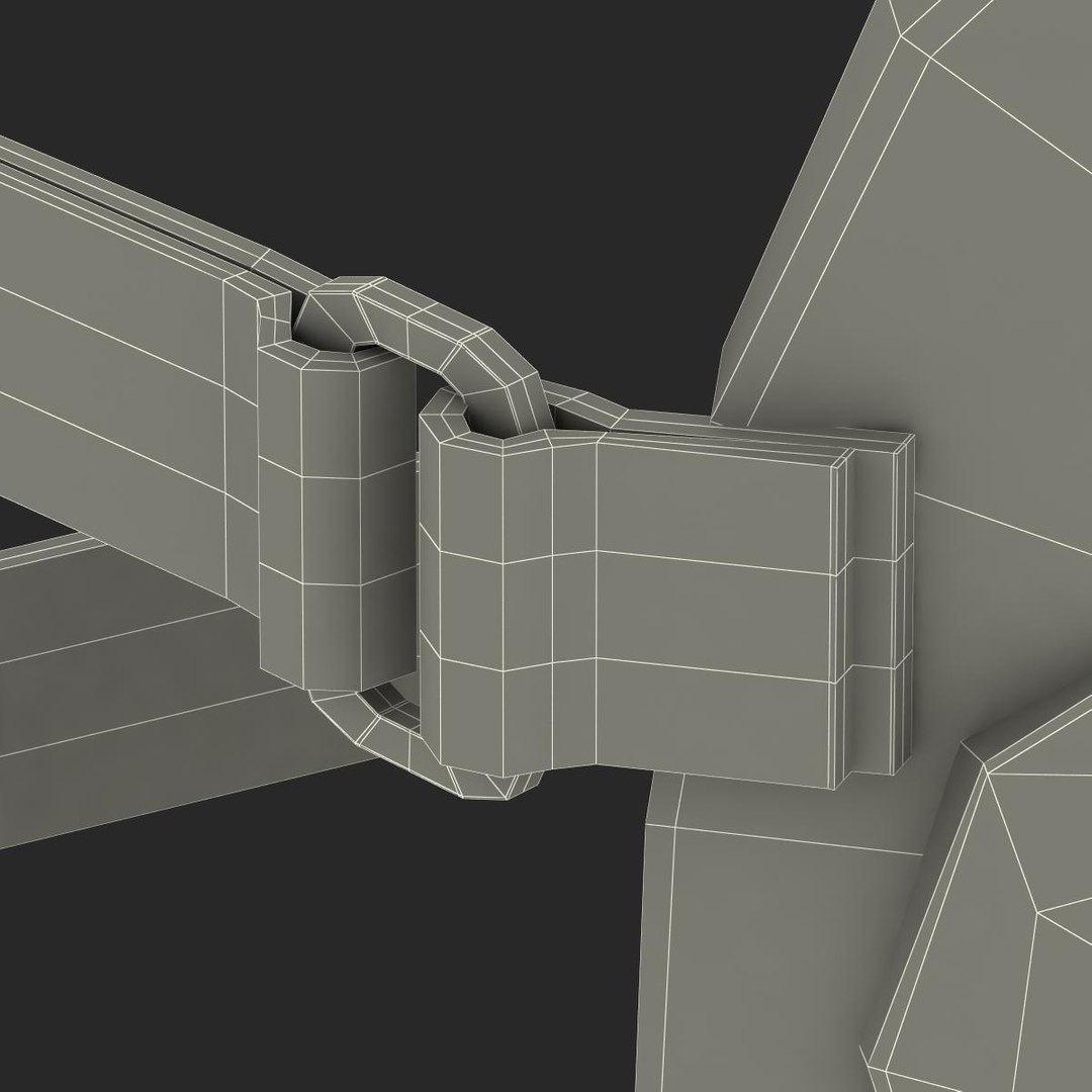 3d Model Military Elbow Pads