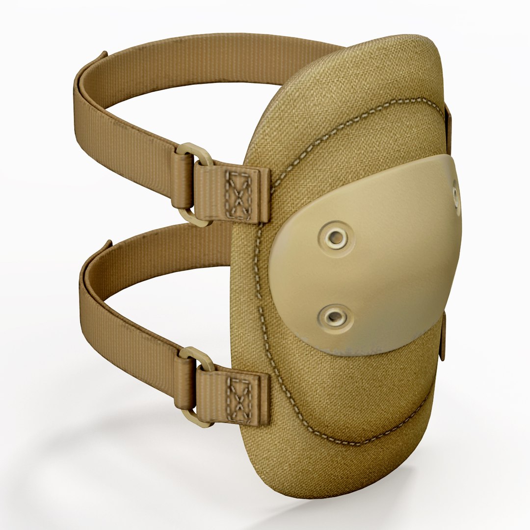 3d Model Military Elbow Pads