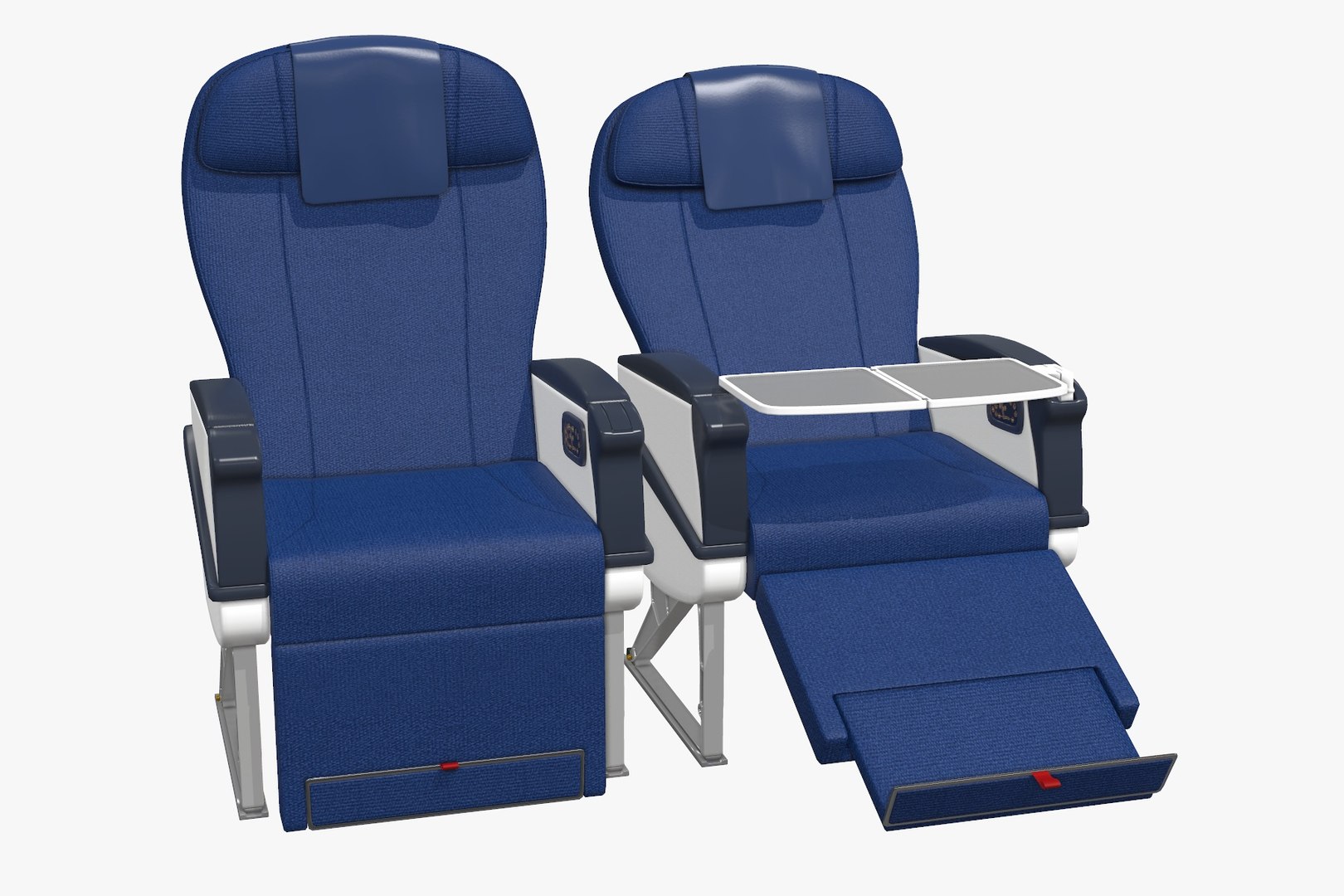 Airplane Chair Business Class 3D - TurboSquid 1401584
