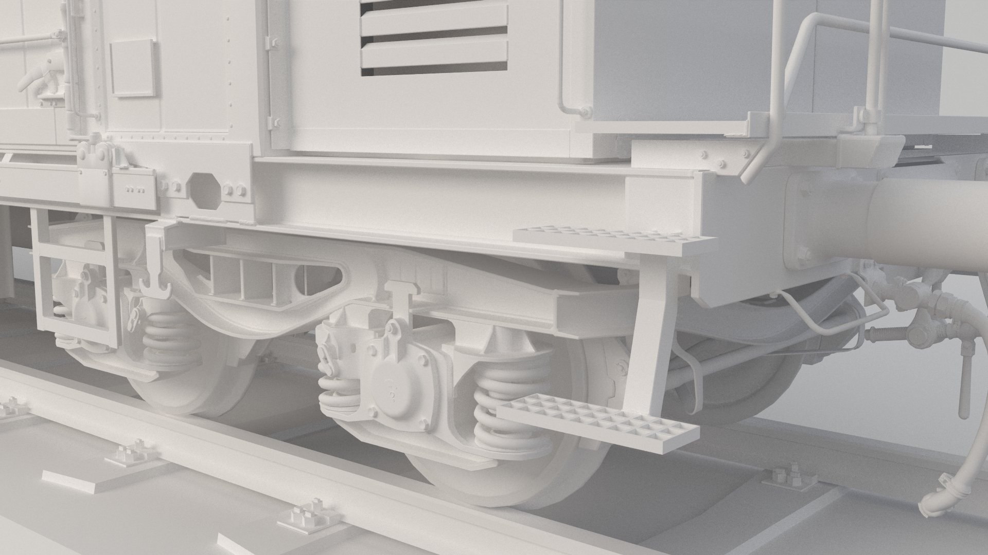 3D Container Train Model - TurboSquid 1524122