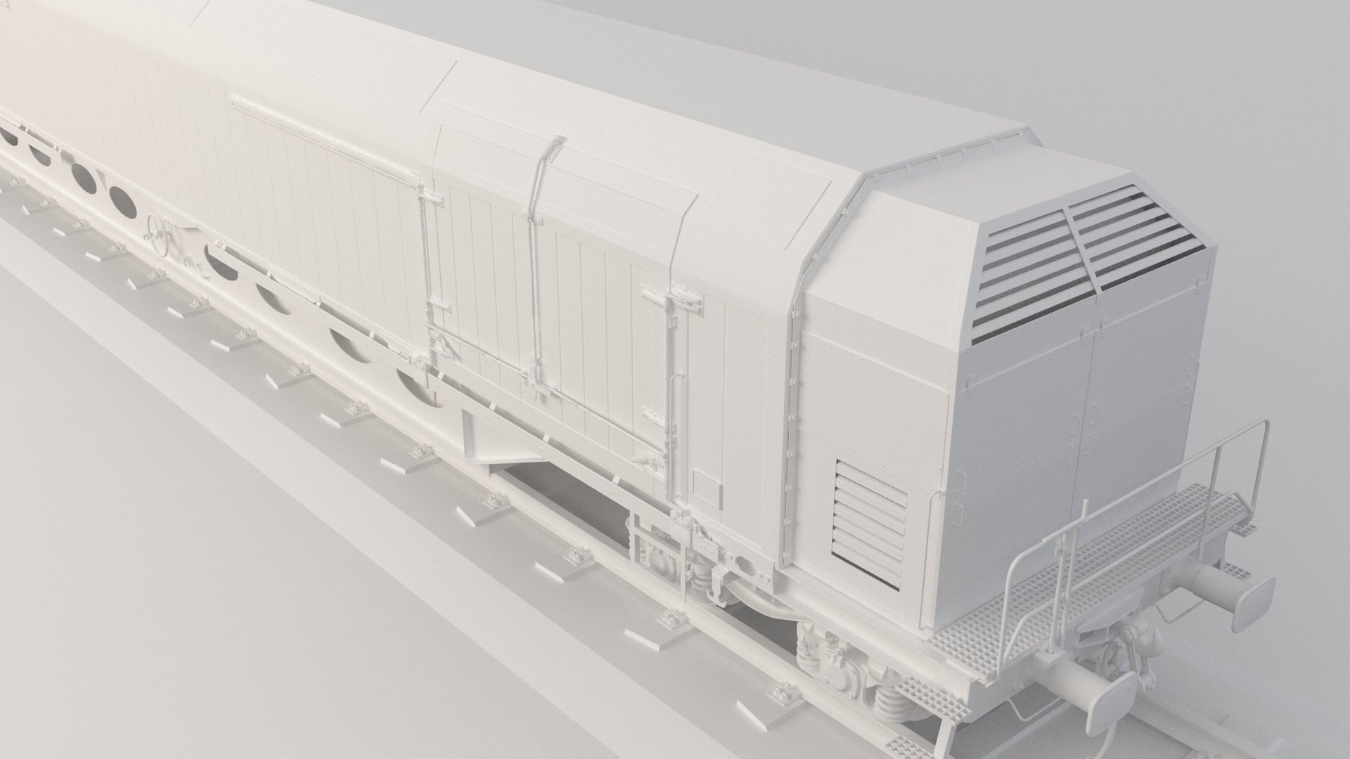 3D Container Train Model - TurboSquid 1524122