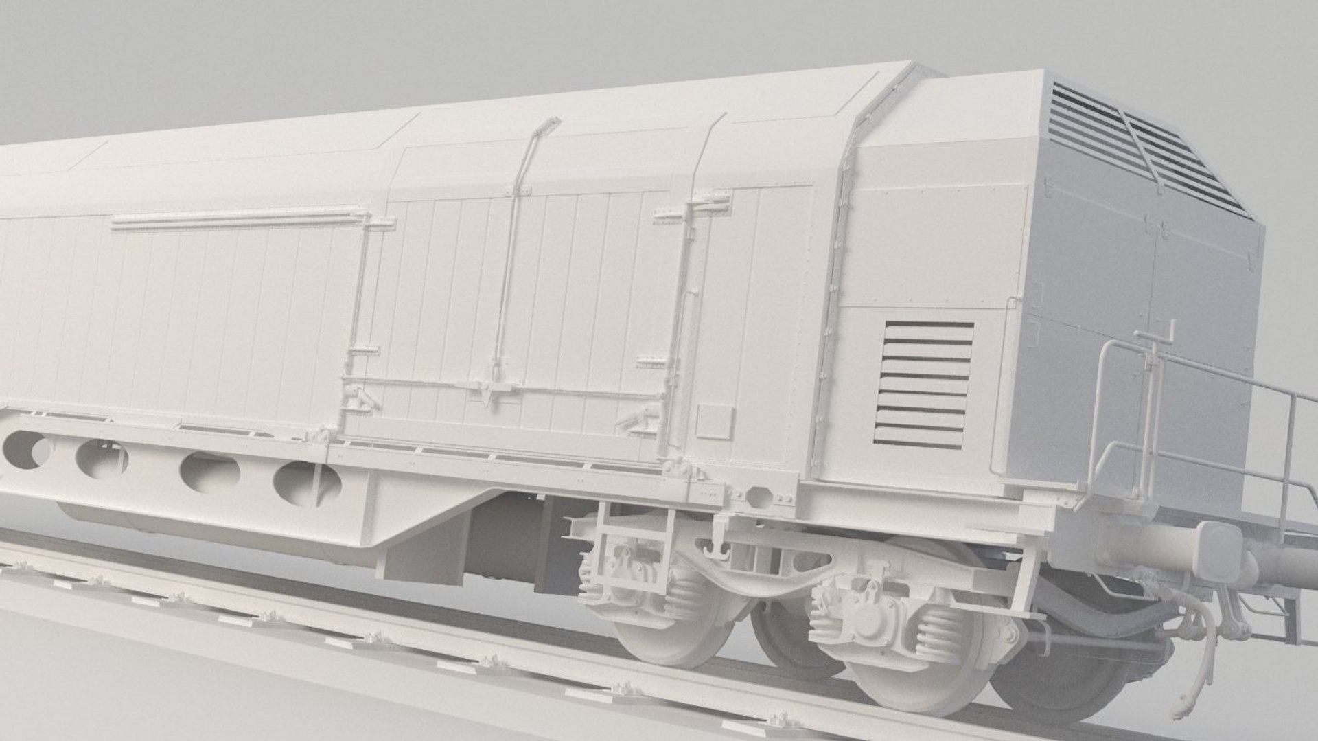 3D Container Train Model - TurboSquid 1524122