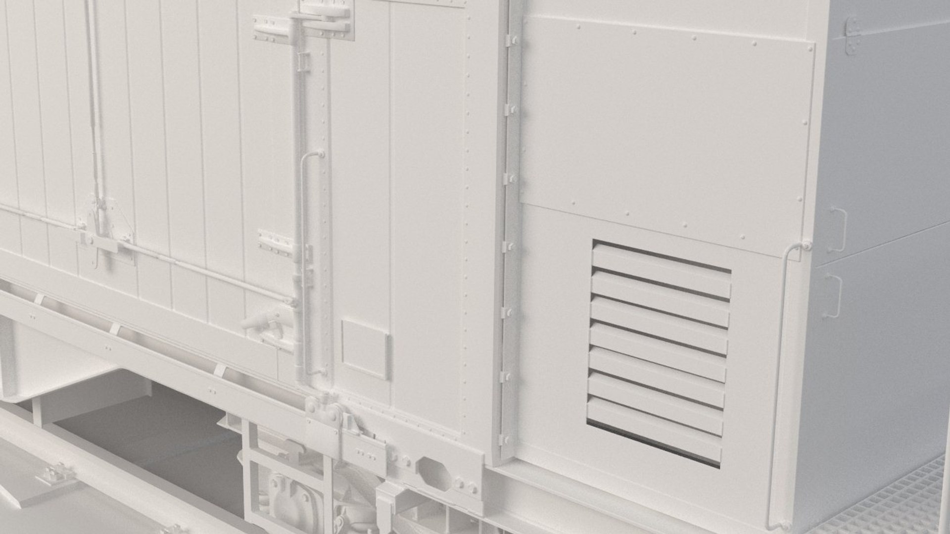 3D Container Train Model - TurboSquid 1524122