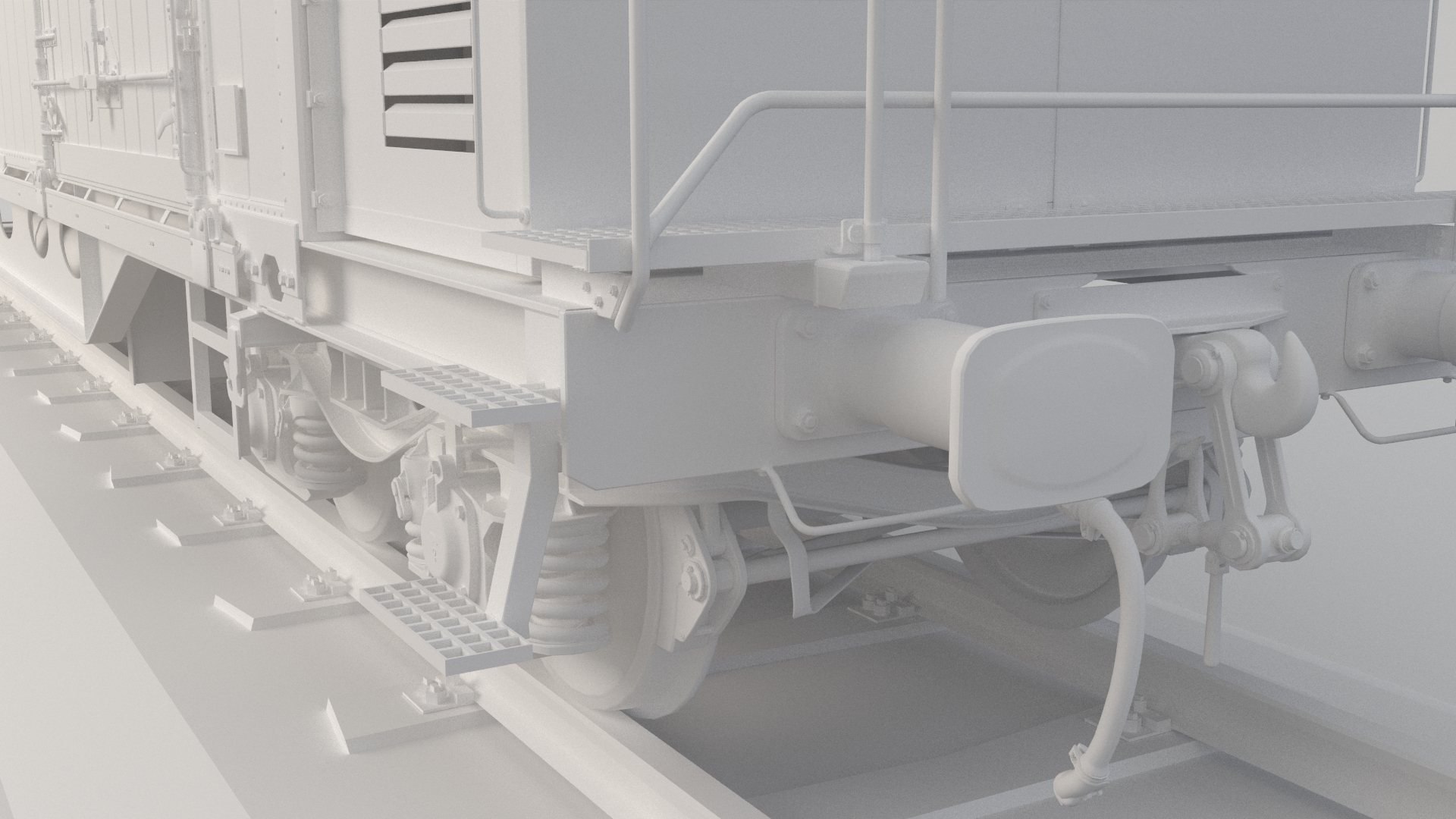 3D Container Train Model - TurboSquid 1524122