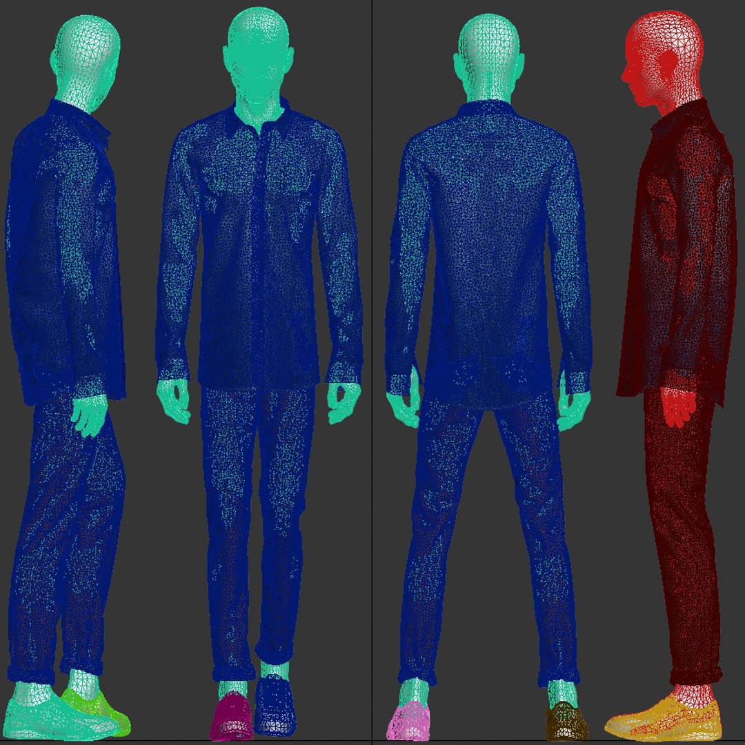Man Mannequin 3d Model