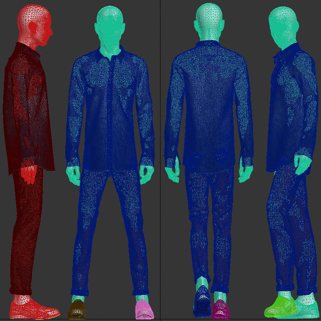 Man Mannequin 3d Model