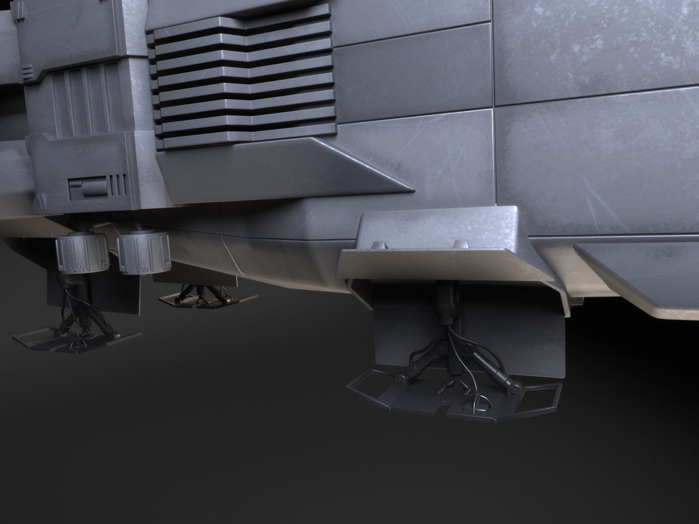 Star Wars Transporter 3d Model