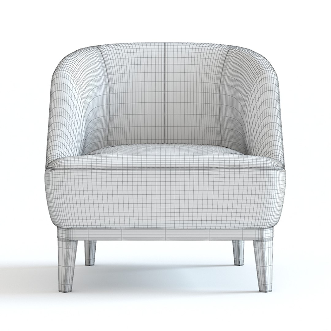 Sofa Chair Lloyd Armchair 3D Model - TurboSquid 1488701