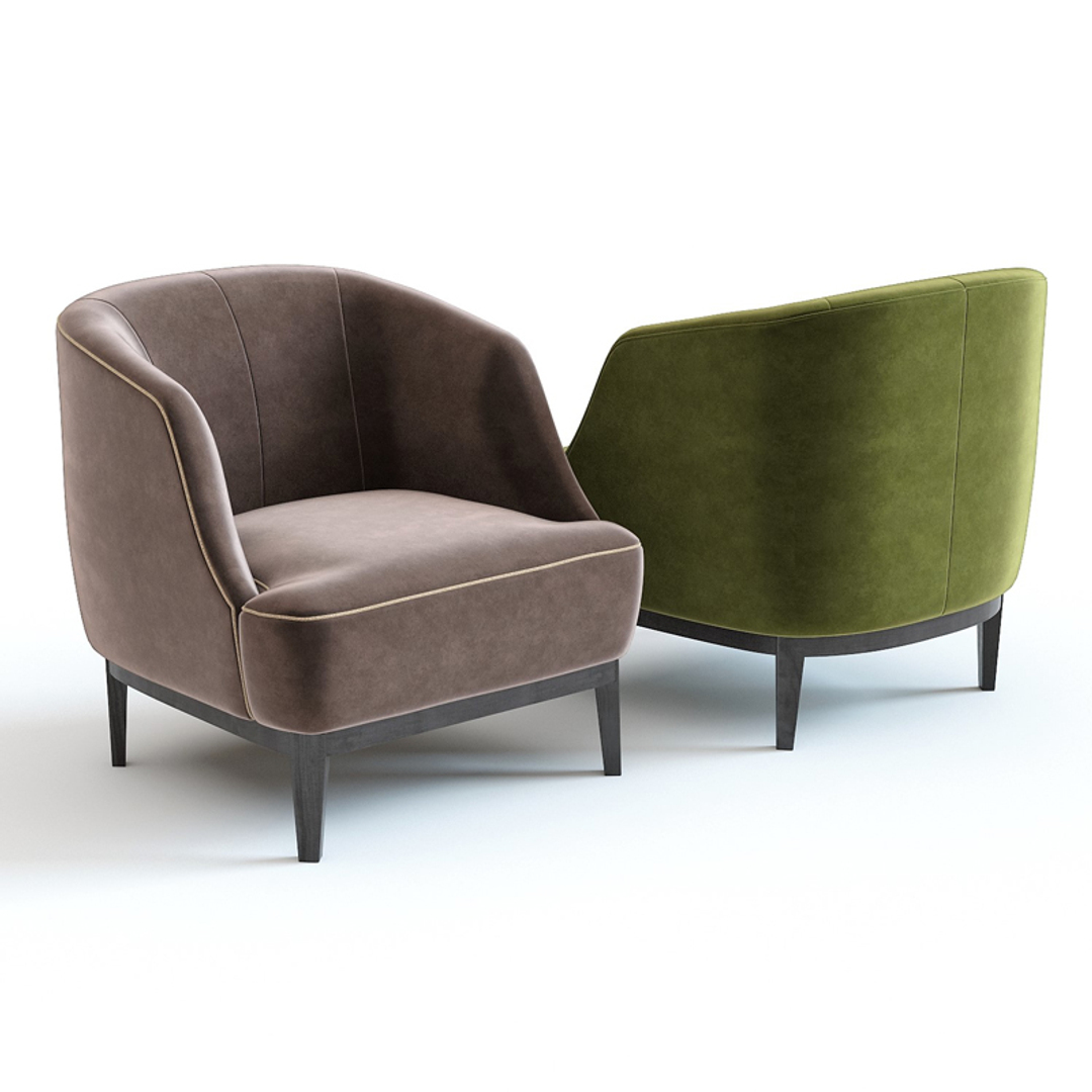 Sofa chair lloyd armchair 3D model - TurboSquid 1488701
